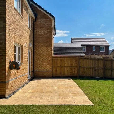 Bradstone Peak Paving: Buff | Slade's Garden and Building Supplies